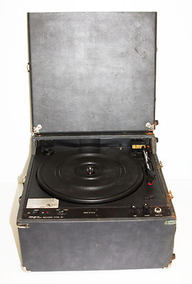 Vintage MPC 2192 Record Player Portable Amplifed Turntable w/Speakers ...