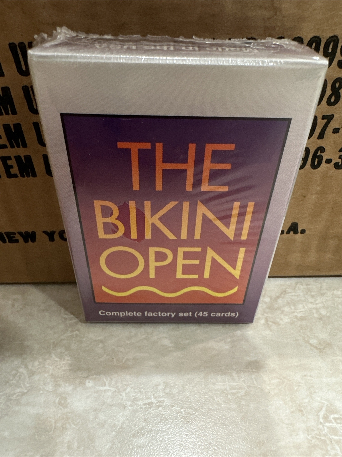 The Bikini Open Swimsuit Models 1992 T&M Enterprises Card Set Patricia Ford 1-45 | eBay