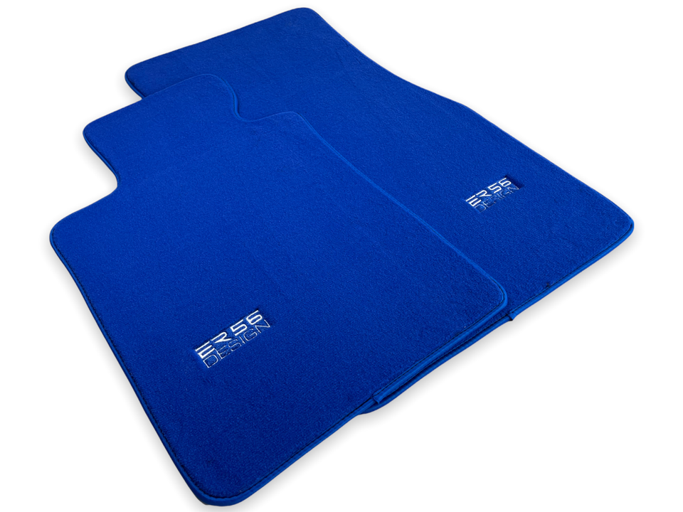 Floor Mats For BMW With ER56 Design Blue LHD TAILORED 1990-2022 | eBay