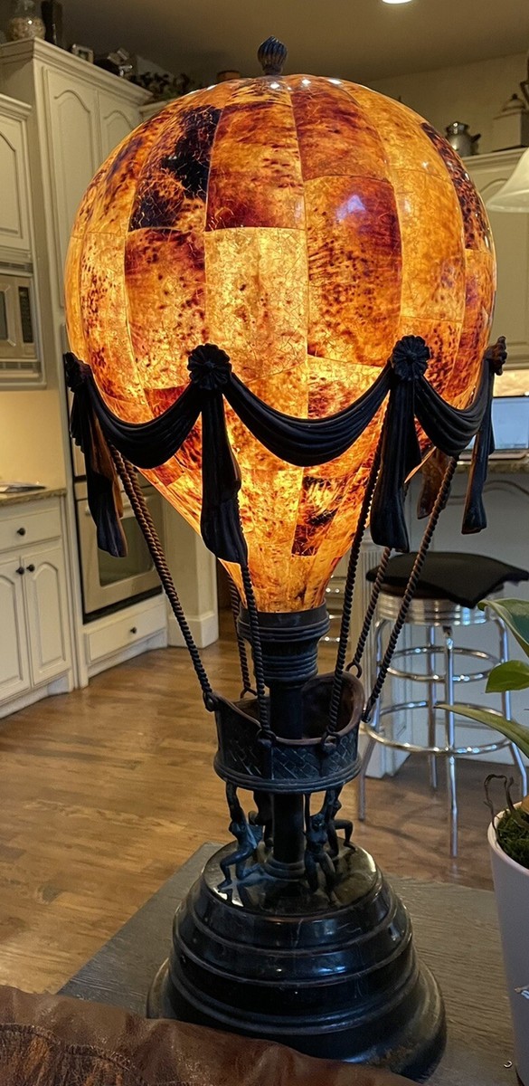 Steampunk Hot Air Balloon Lamp