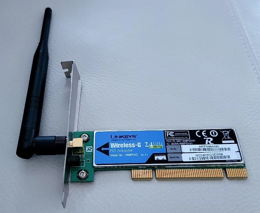 Linksys Wireless Pci Card