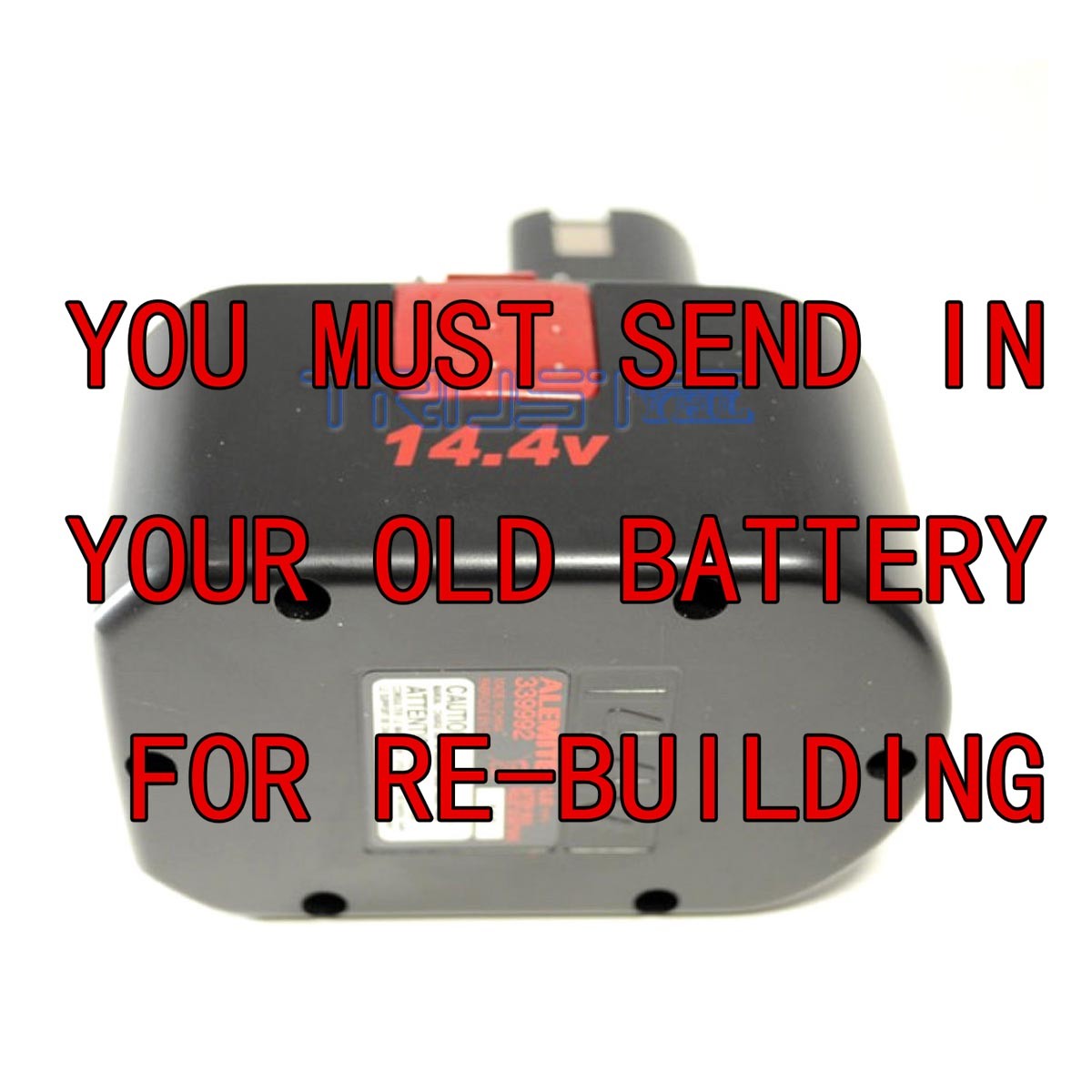 Re-build service for Alemite 339992 14.4 Volt 3.0 Cordless Grease gun ...