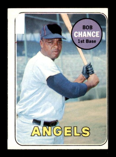 1969 Topps #523 Bob Chance VG/VGEX Angels 562970 | eBay