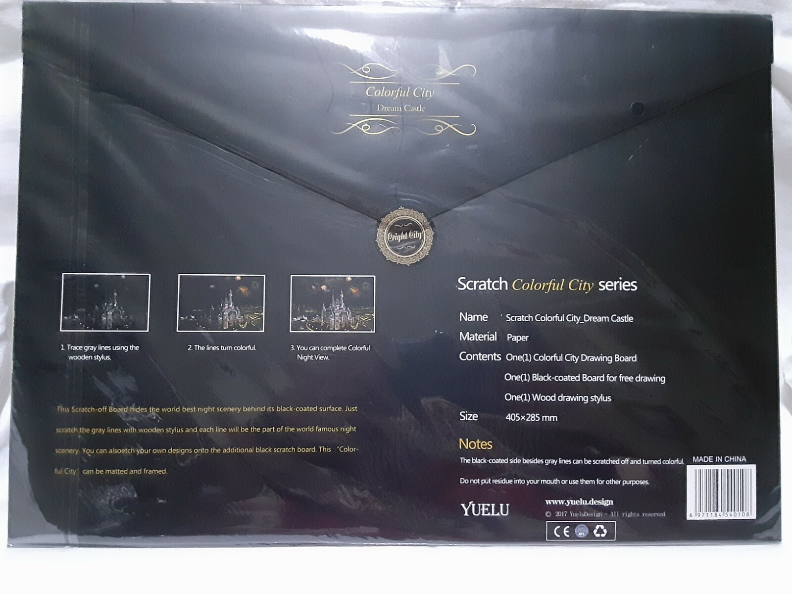 Yuelu 'SCRATCH ART' Painting - Colorful City Series - New - U-pick from ...