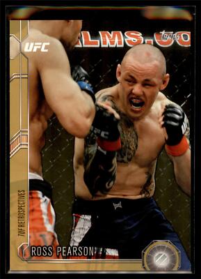 2015 Topps UFC MMA Chronicles GOLD Parallel #84 Ross Pearson #27/88 | eBay