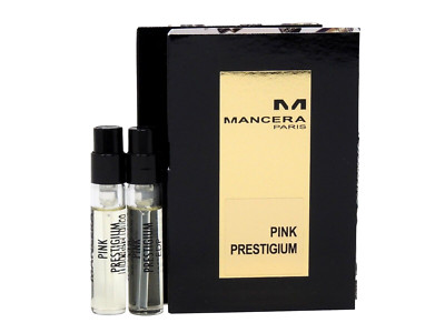 MANCERA PINK PRESTIGIUM EDP 2.0ml .06fl oz x 2 PERFUME SPRAY SAMPLE ...