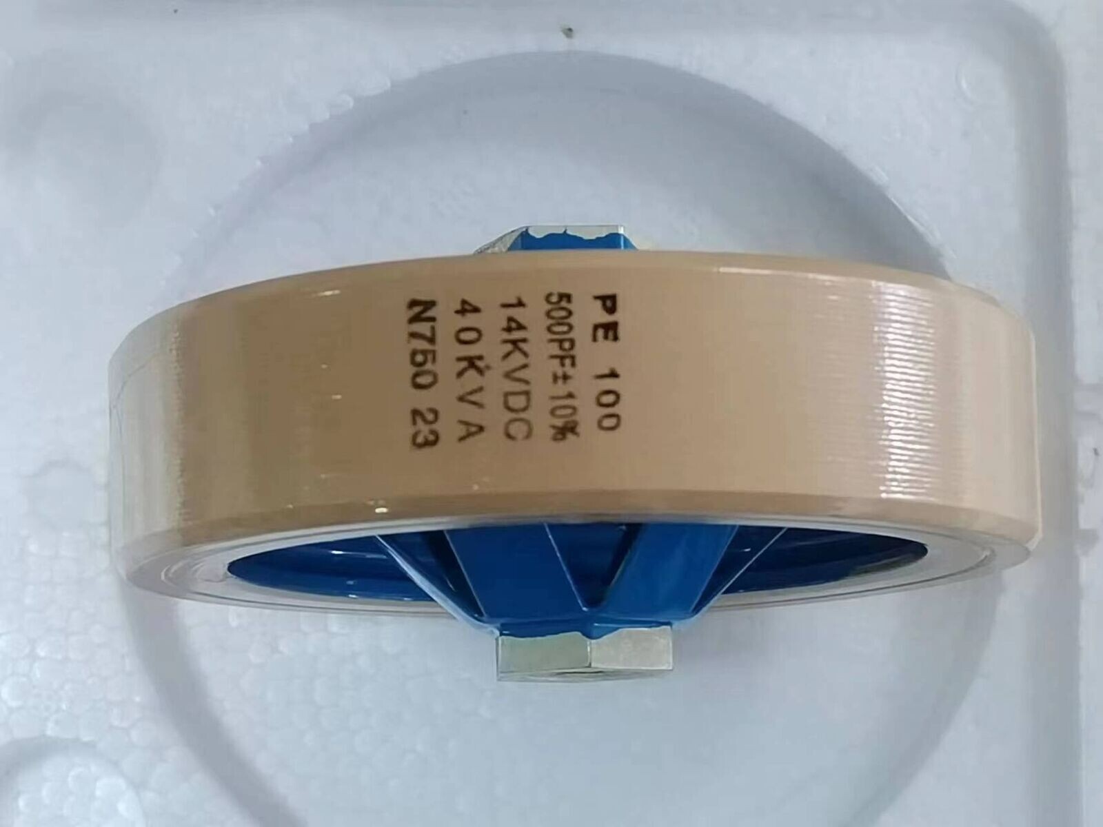 1pc PE100 500PF 14KV DC 40KVA N750 High Voltage Ceramic Capacitor | eBay