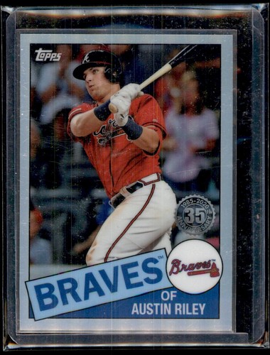 2020 TOPPS CHROME 1985 BASEBALL AUSTIN RILEY ATLANTA BRAVES #85TC-23 | eBay