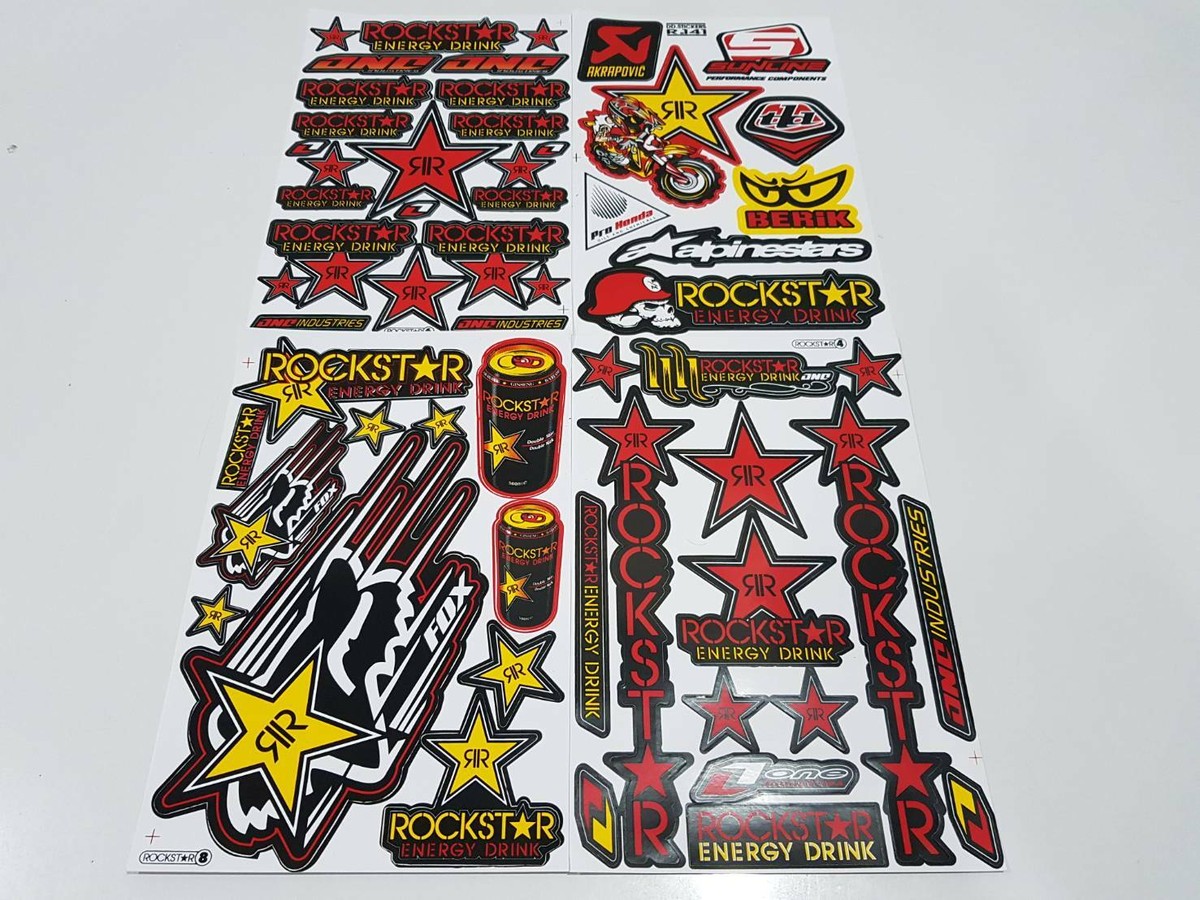 Metal Mulisha Rockstar Sticker