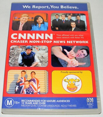 CNNNN - Chaser Non-Stop News Network ----- (DVD) | eBay Australia