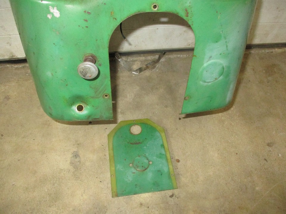 1964 Oliver 550 Dash Instrument Cowling Assembly Panel NICE! Antique ...