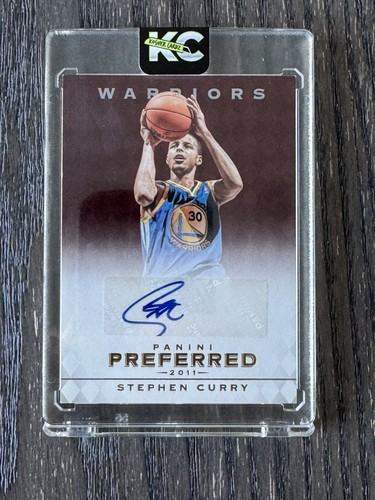 2011-12 PANINI PREFERRED STEPHEN STEPH CURRY AUTOGRAPH AUTO #/49 | eBay