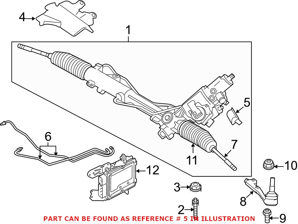 For BMW Genuine Power Steering Control Valve Front 32106788658 | eBay