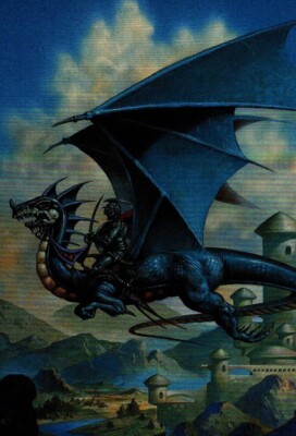 Dragon Steed, Artist Clyde Caldwell Fantasy Trading Card 1995 | eBay