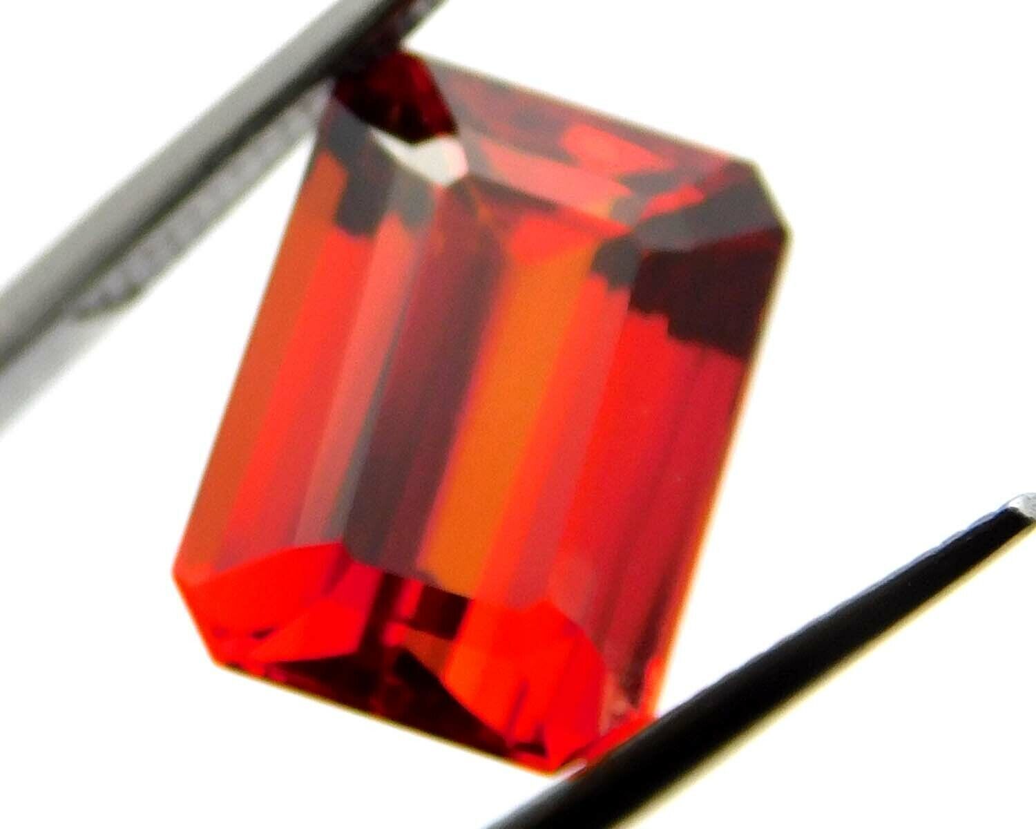 10.50 Ct NATURAL Mogok Orange Painite Emerald Cut Gemstone.J197 | eBay