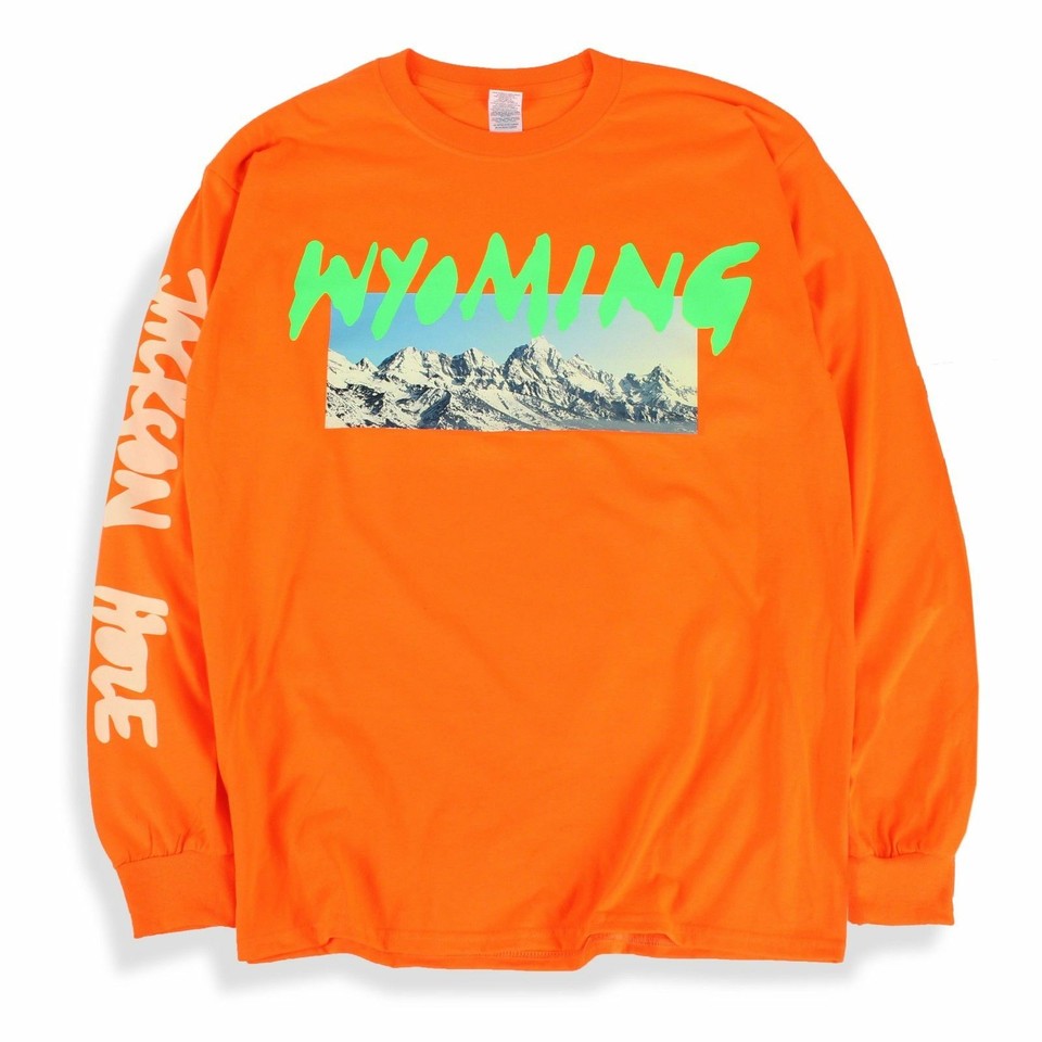 Kanye West Ye Wyoming Long Sleeve T Shirt Listening Party hoodie merch ...