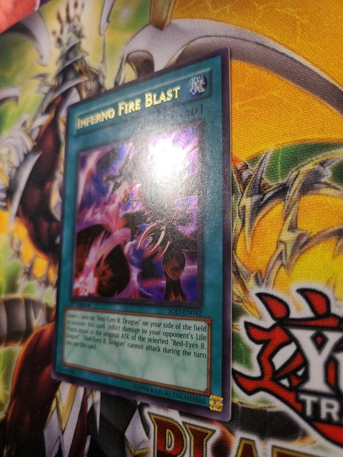 Yu-Gi-Oh! TCG Inferno Fire Blast Soul of the Duelist SOD-EN042 1st ...