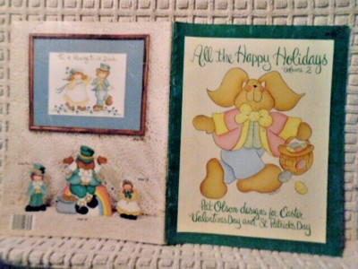 Painting Pattern Book Vintage All the Happy Holidays Volume 2 by Pat ...