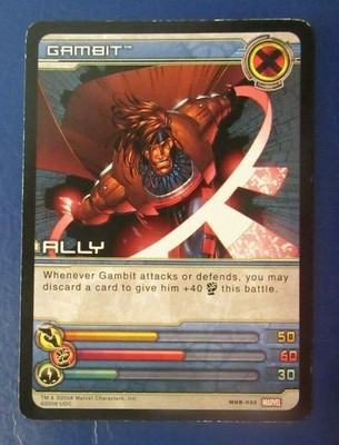 2008 Marvel Ultimate Battles ALLY Card # 34 GAMBIT | eBay
