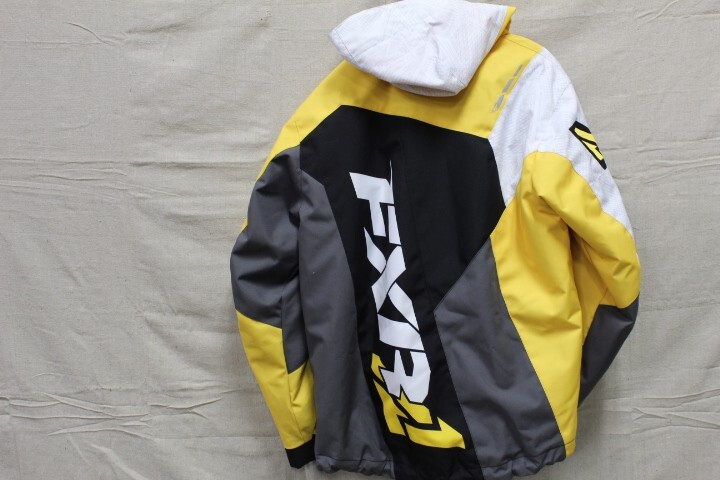 FXR Revo-X 2-in-1 Mens Men Snowmobile Jacket Black/Yellow Size L ...
