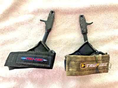 TWO TrueFire Buckle Foldback Bow Release, Camo Archery Bow & Arrow ...