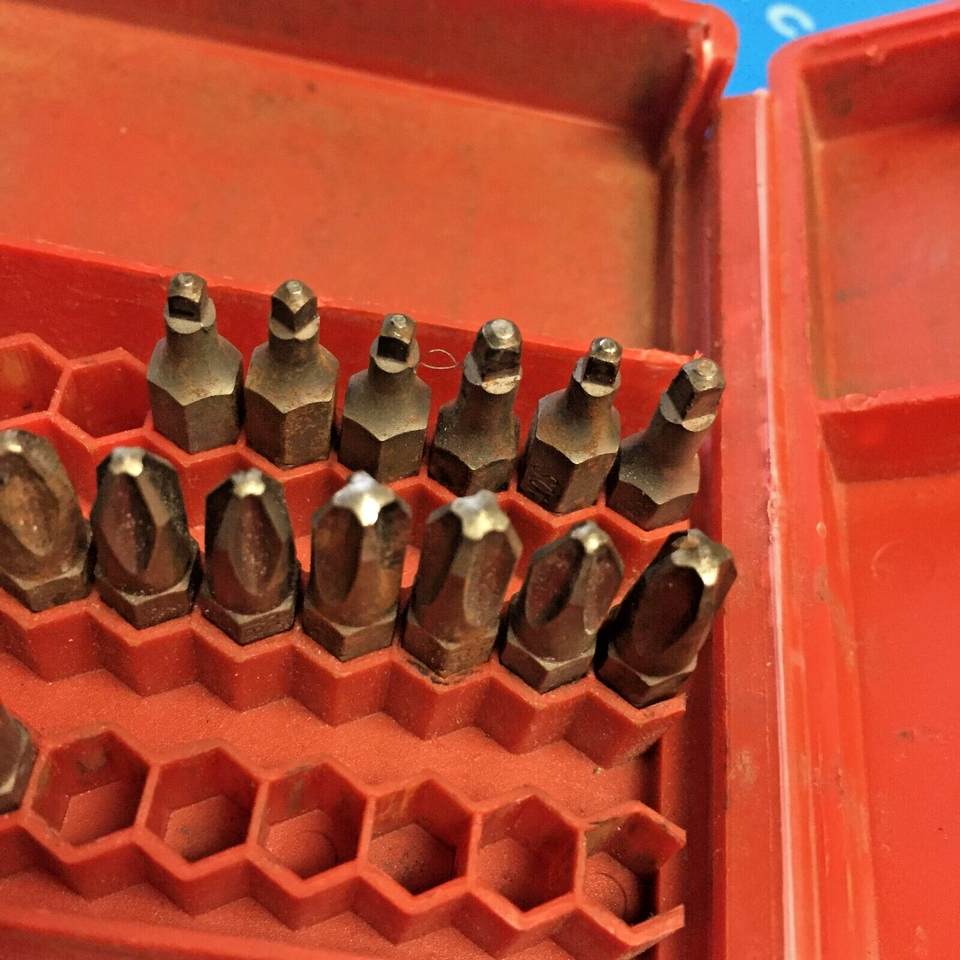 Hilti #374632 S-BS (S) SCREWDRIVER BIT SETS Italy Genuine OEM Great 9/ ...
