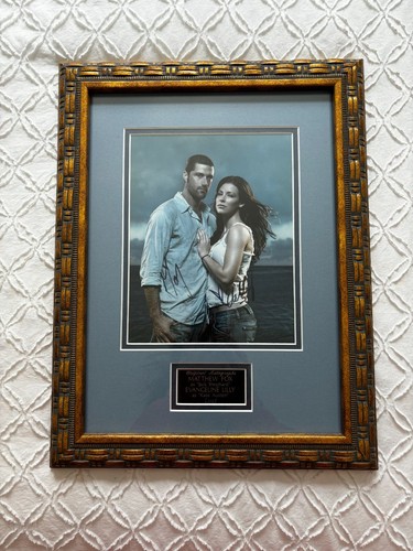 Lost Matthew Fox & Evangeline Lilly Autographed Photo Framed, COA from ...