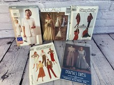 Simplicity 8619 Womens 10-14 Peasant Dress Maxi Gown Bridesmaid ...