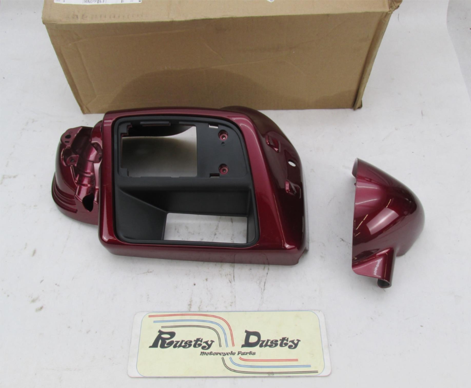 Harley Genuine NOS Touring Front Left Red Cowl Fairing Cover 57100111 ...