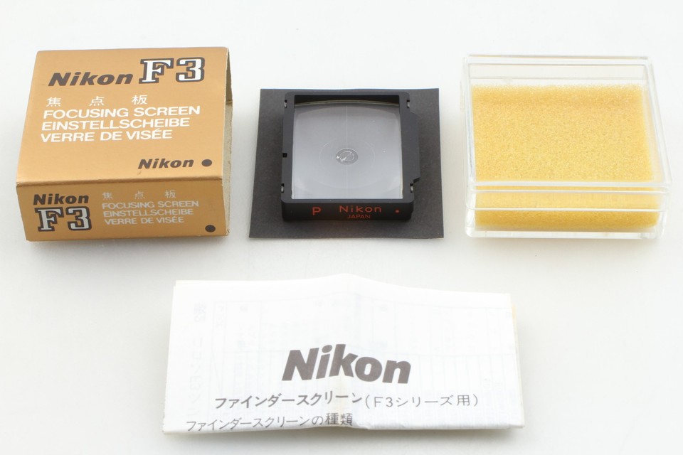 [Top MINT] Nikon F3 Focusing Screen Type P Red Dot Split F3 F3HP From ...