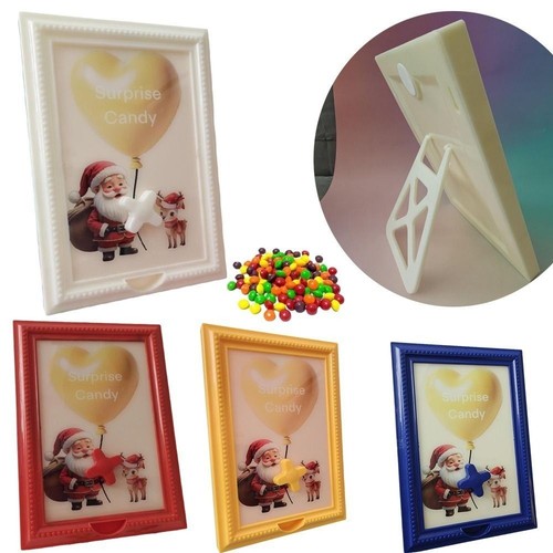Desktop Ornaments Handy Candy Frame Christmas Tree Pattern Candy ...