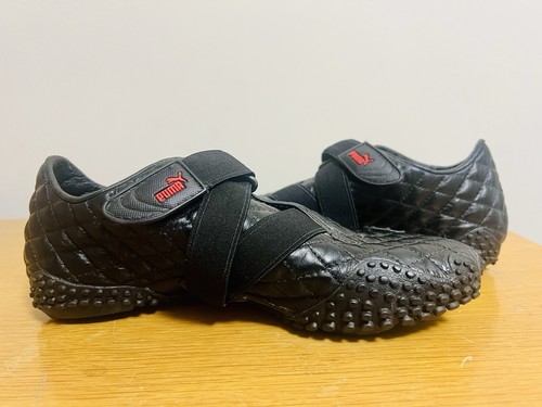 Puma Mostro Quilted Black Leather 342347 02 Women’s Low Sneaker 6.5US ...