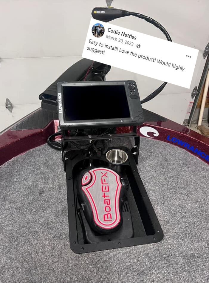Recessed Trolling Motor Foot Pedal Pan Tray | United States | 1 Year ...