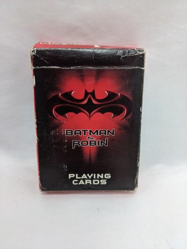 Batman And Robin Playing Cards Deck Complete | eBay