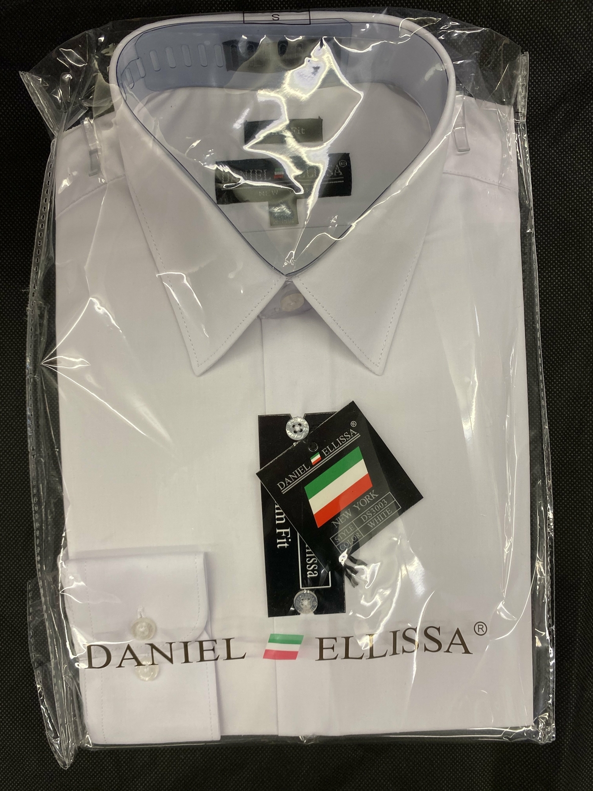 Daniel Ellissa White Slim Fit Men’s Dress Shirt | eBay