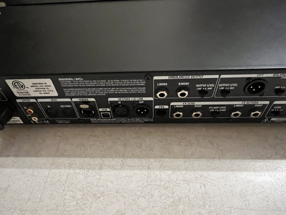 Line 6 Pod HD Pro X Rackmount Guitar Effects Processor Mint Condition ...