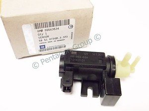Genuine Vauxhall Astra H Zafira B Corsa D Turbo Boost Pressure solenoid ...