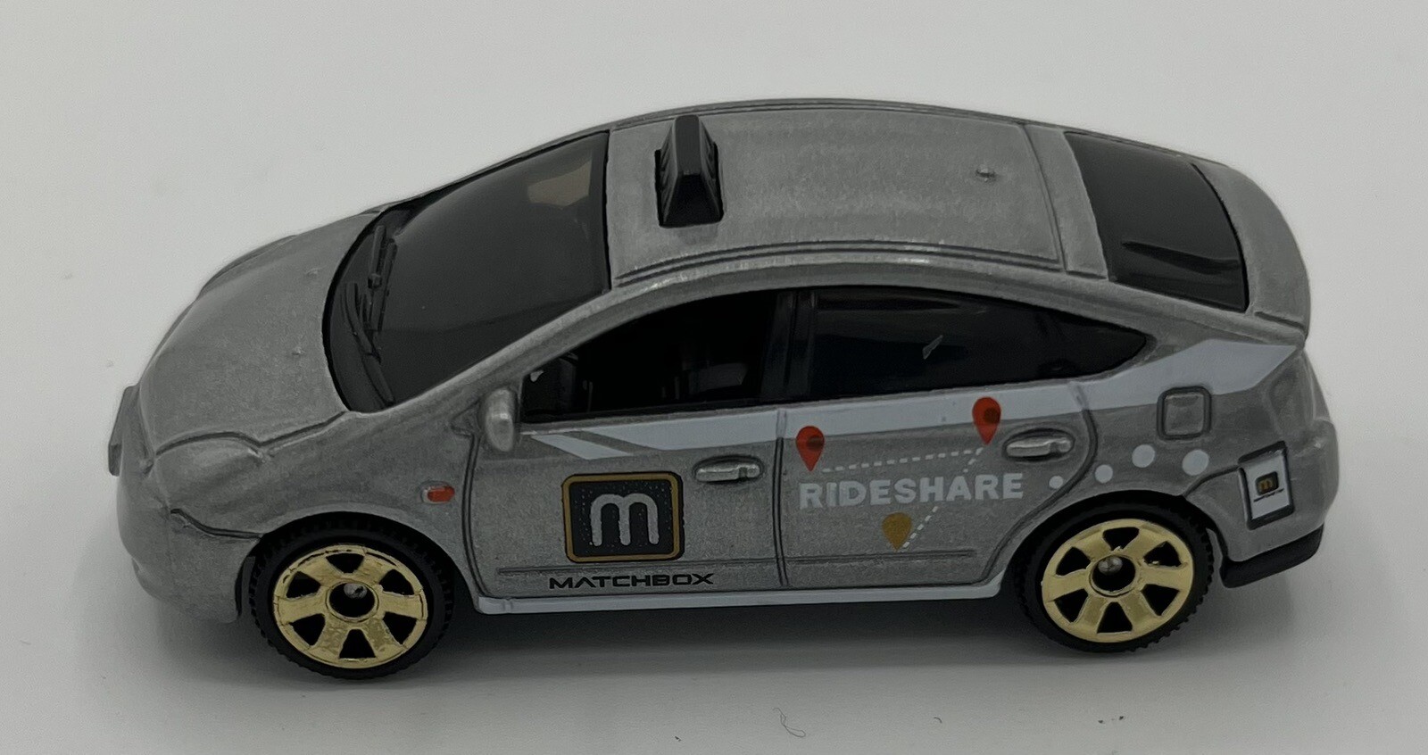 2015 Matchbox 2009 Toyota Prius #058 MBX City Silver 1:62 Diecast Car ...
