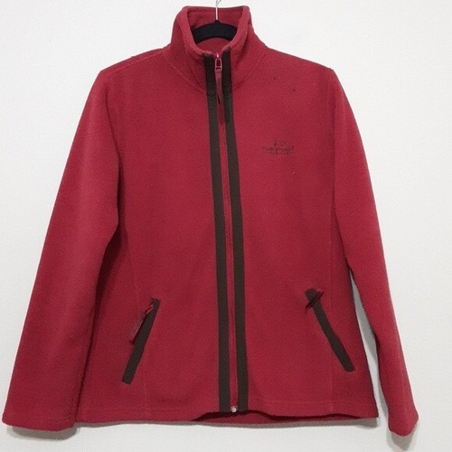 Horseware fleece jacket women red full zip outdoor performance M comfy ...