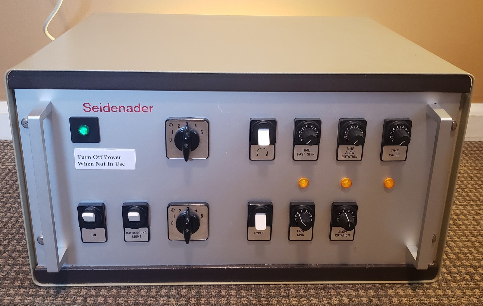 Seidenader Maschinenbau V90-T Tabletop Vision Ampoule Vial Inspection ...
