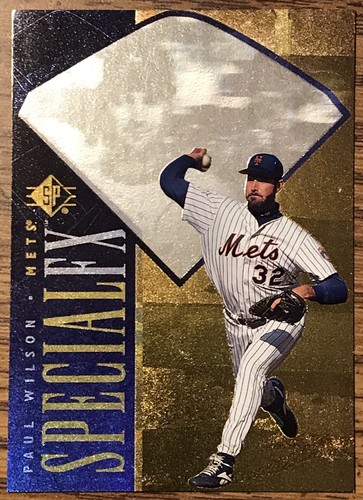 Paul Wilson 1996 Upper Deck SP SpecialFX Baseball Card #13 NY Mets MLB ...