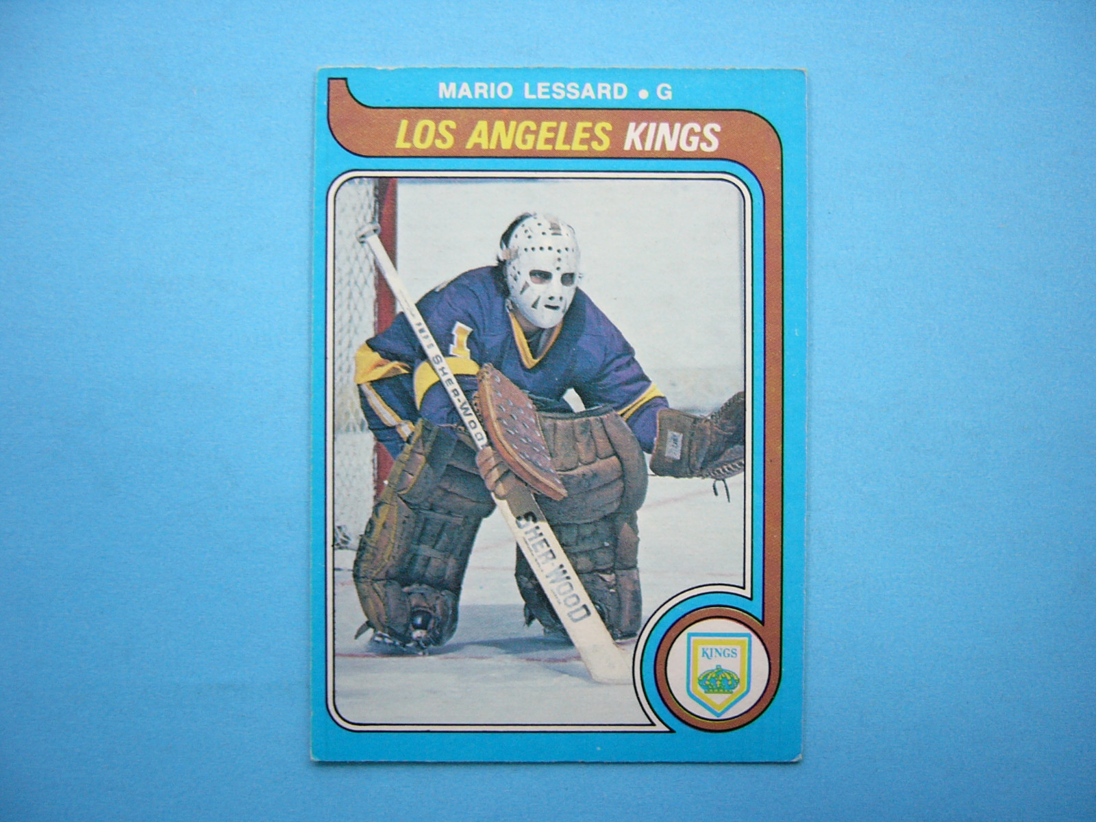 1979/80 O-PEE-CHEE HOCKEY CARD #389 MARIO LESSARD ROOKIE EX/NM SHARP ...