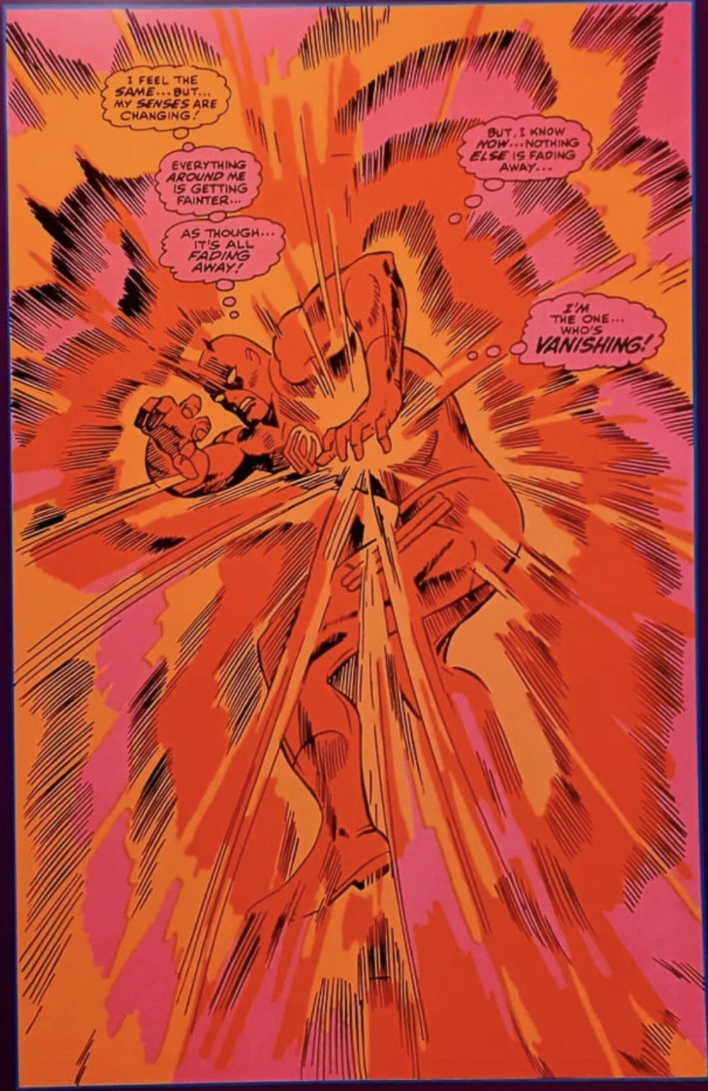 Daredevil Blacklight Marvel Comic Poster by Gene Colan & John ...