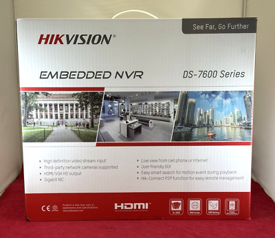 Hikvision M Series DS-7616NI-M2/16P 16-Channel 8K NVR with 4TB HDD | eBay