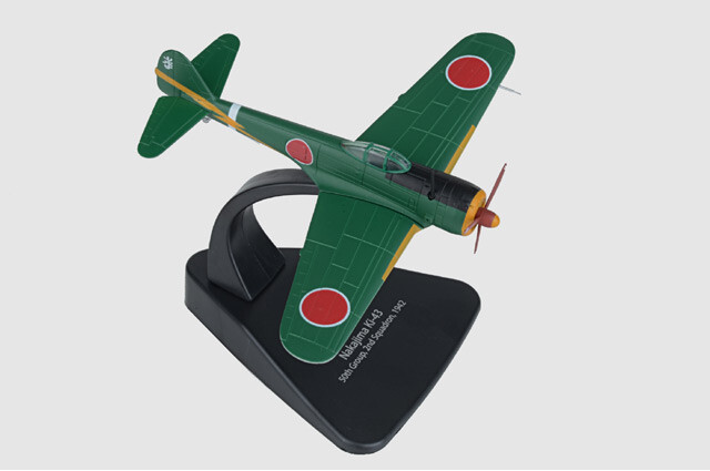 Oxford Diecast 1/72 Ki-43 Hayabusa/Oscar Airplane IJAAF 2nd Chutai ...