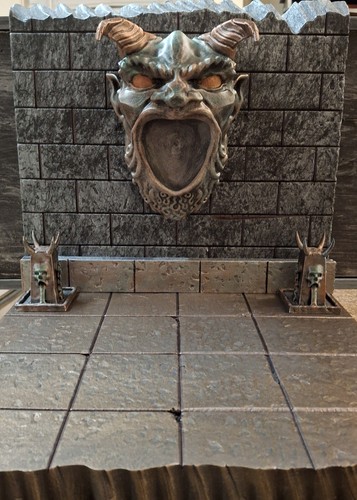 NECA MEZCO MYTHIC LEGIONS CUSTOM DETOLF DIORAMA THE FACE 1/12 1/10 ...