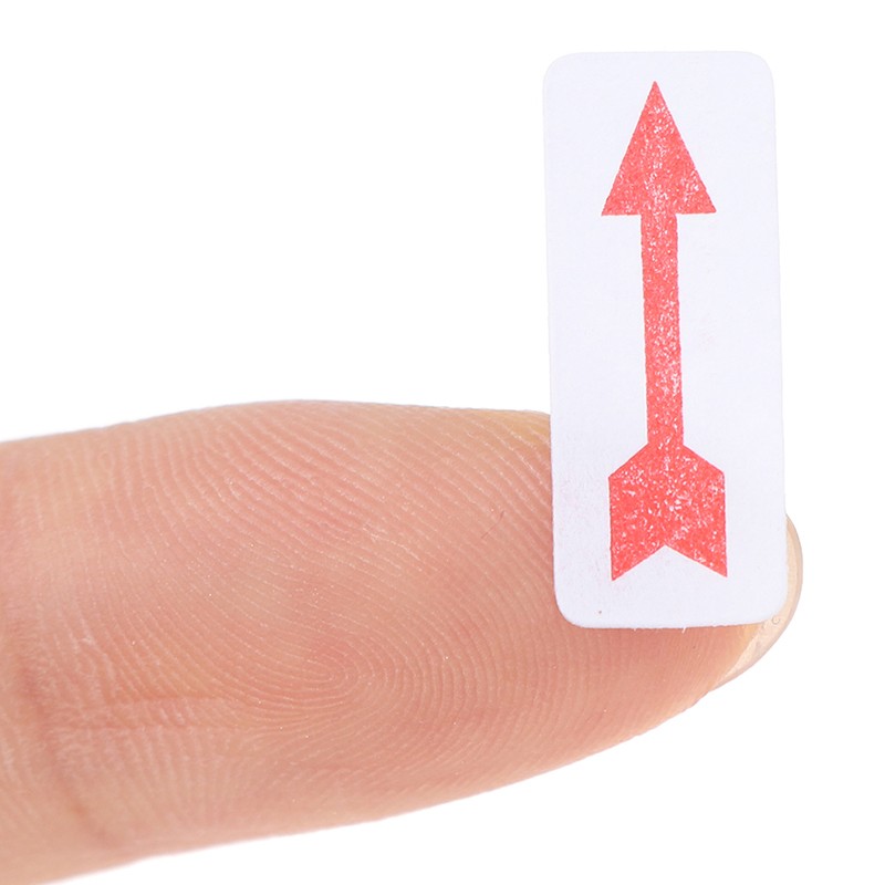 1Pack Red Arrow Labels Removable Small Circle Dot Stickers Defect ...