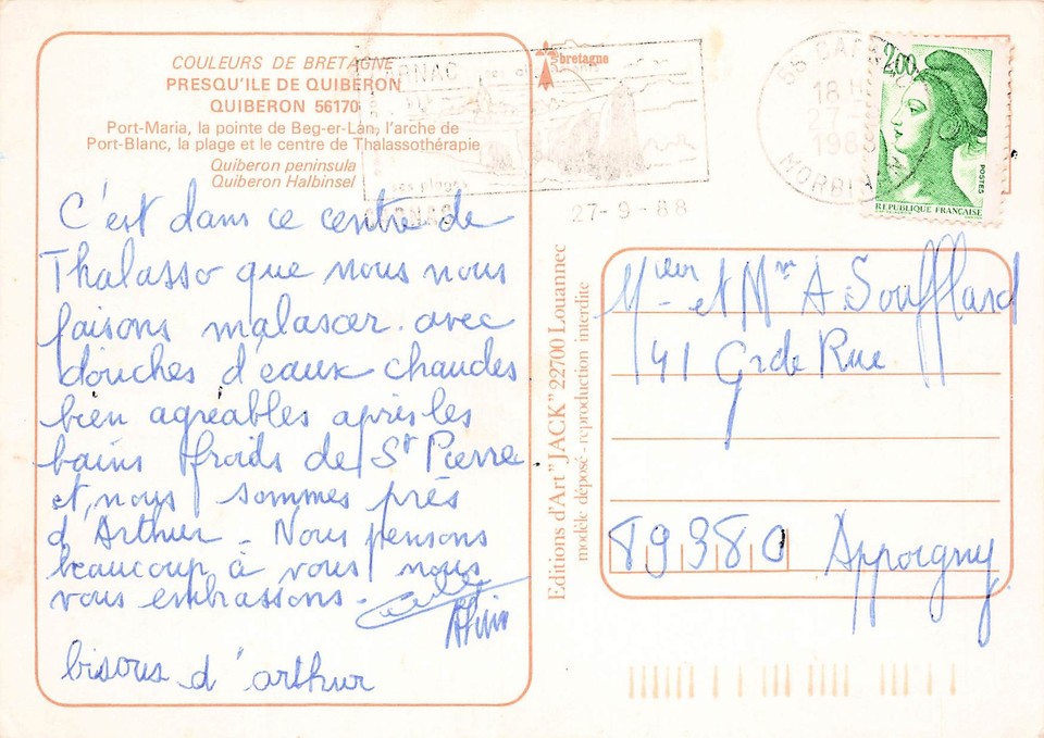 56 QUIBERON PRESQU ILE DE QUIBERON | eBay