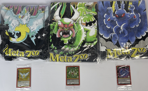 MetaZoo Dim Mak T Shirt 2XL Lot Of 3 Mothman Hodag More New Sealed With ...