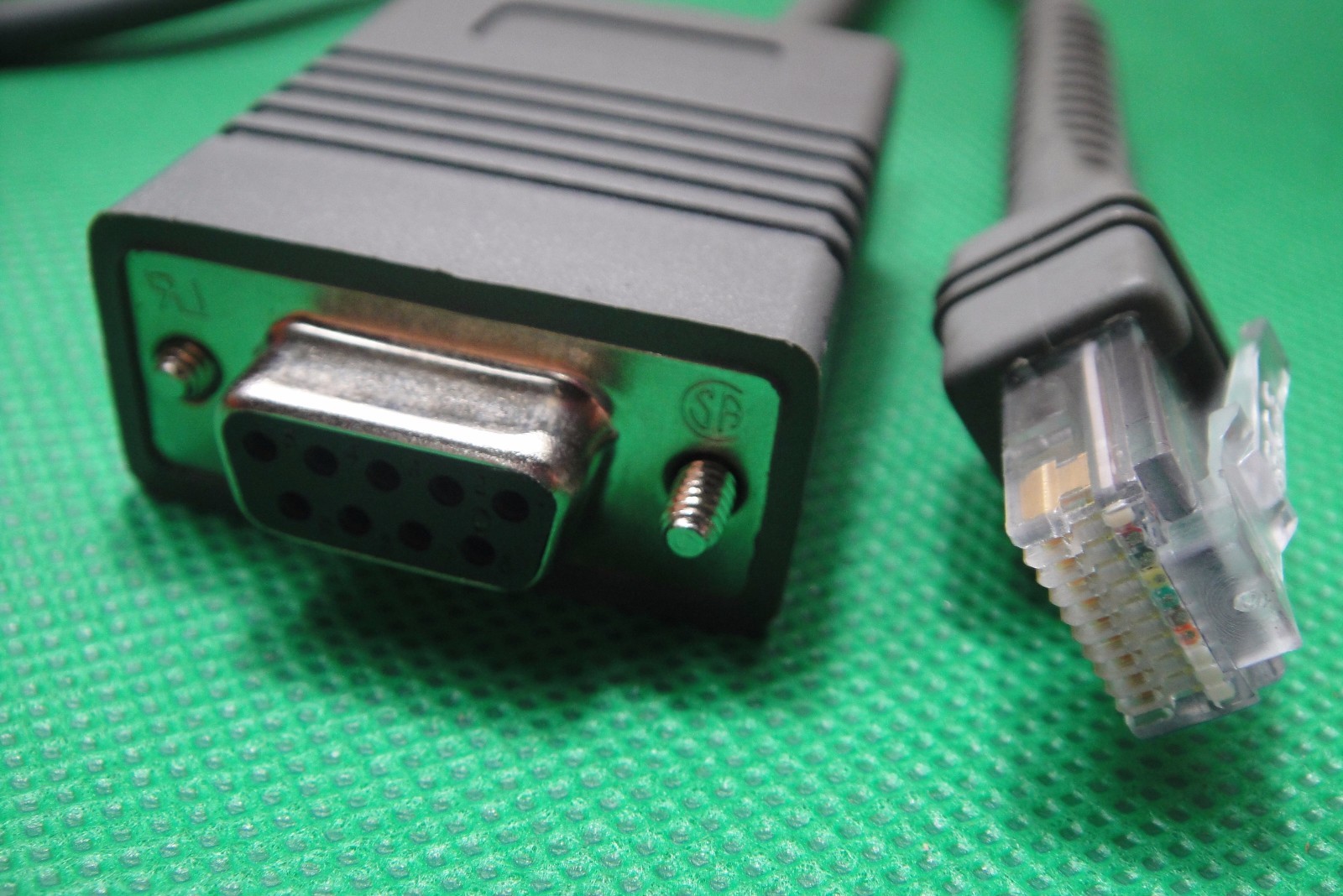 Zebra Motorola Symbol CBA R02 C09PAR Scanner Barcode Gun RS232 Coiled ...